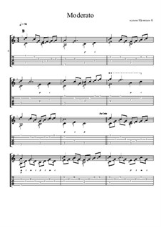 Moderato 2 by K. Schenitsyn - sheet music on MusicaNeo