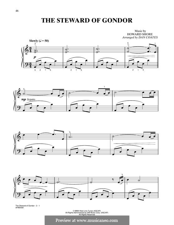 The Steward of Gondor (from The Lord Of The Rings: The Return Of The ...