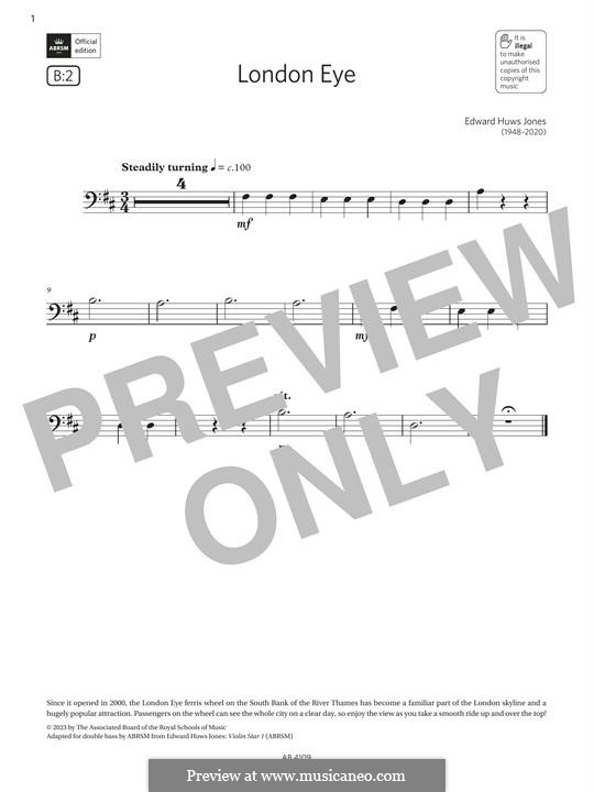 London Eye by E. Huws Jones - sheet music on MusicaNeo