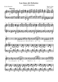 Carceleras from Zarzuela 'Las hijas del Zebedeo' by R. Chapí on MusicaNeo