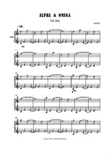 Alpha & Omega by GeorgeGi - sheet music on MusicaNeo