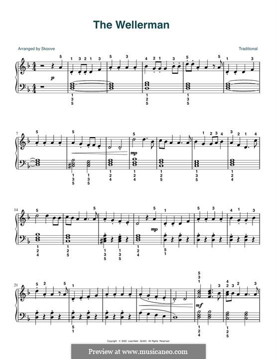 The Wellerman by folklore - sheet music on MusicaNeo