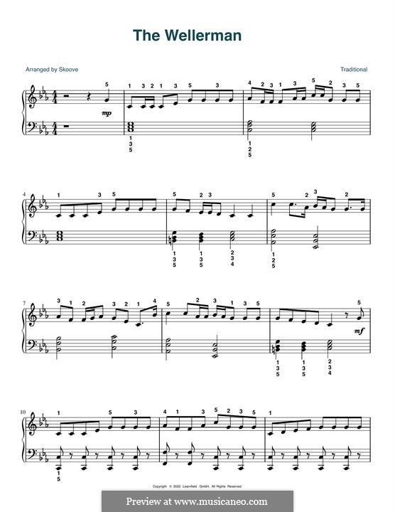 The Wellerman by folklore - sheet music on MusicaNeo