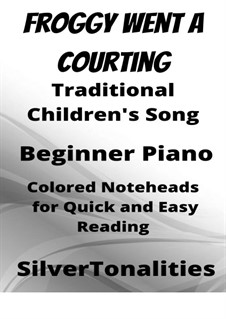 Frog Went A-Courtin' by folklore - sheet music on MusicaNeo