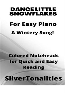 Dance Little Snowflake by L. Monckton - sheet music on MusicaNeo