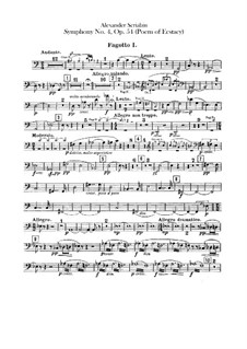 Symphony No.4 in C Major 'The Poem of Ecstasy', Op.54 by A. Scriabin on ...