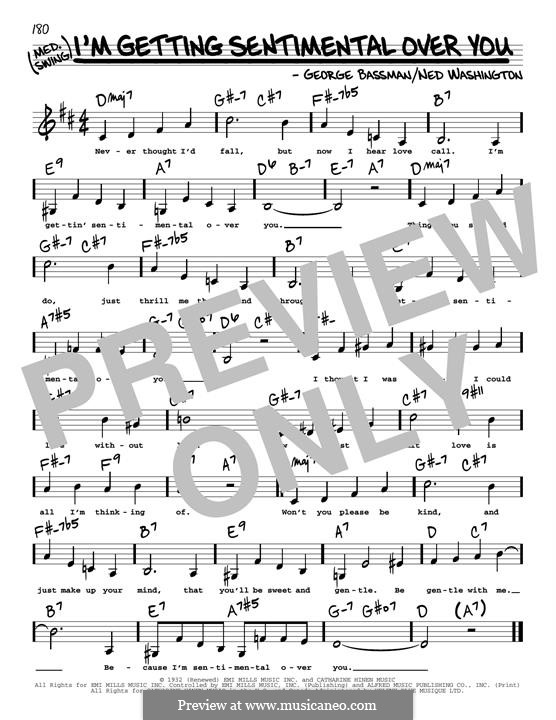 I'm Gettin' Sentimental Over You (Frank Sinatra) by G. Bassman on MusicaNeo