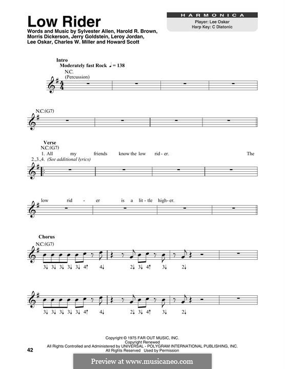 Low Rider (War) by C.W. Miller, H.R. Brown, H. Scott, J. Goldstein, L.L ...