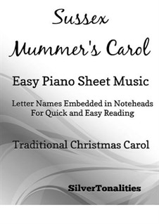 Sussex Mummer's Carol by folklore - sheet music on MusicaNeo