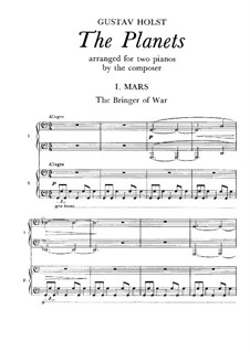 Mars, the Bringer of War (The Planets, Op.32) by G. Holst on MusicaNeo