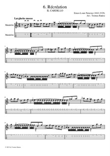 6. Récréation. Il cardillo (chanson Napolitaine) by E. Patierno on ...