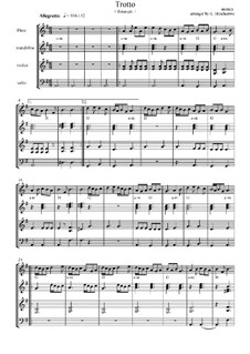 Тротто (Эстампи) by Unknown (works before 1850) - sheet music on MusicaNeo