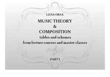 Music Theory & Composition: Tables and Schemes from Lecture Courses and ...