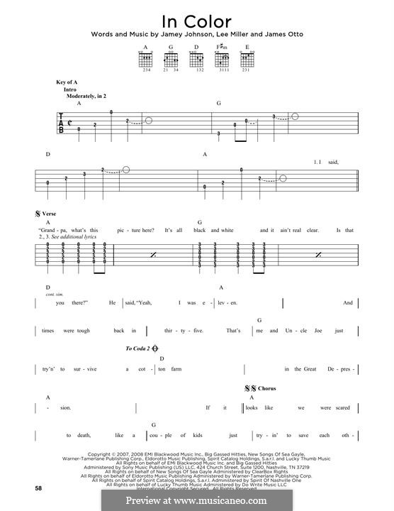 In Color by J. Otto, L.T. Miller - sheet music on MusicaNeo