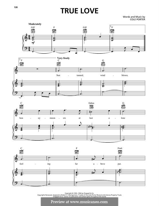 True Love (Bing Crosby & Grace Kelly) by C. Porter on MusicaNeo