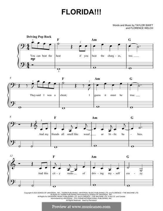 Florida!!! (feat. Florence + The Machine) Taylor Swift by F. Welch on ...