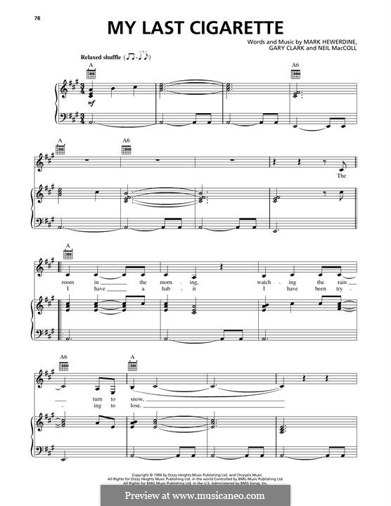 My Last Cigarette (k.d. lang) by G. Clark, M. Hewardine, N. MacColl on ...