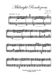 Midnight Rendezvous by C. Lutz - sheet music on MusicaNeo