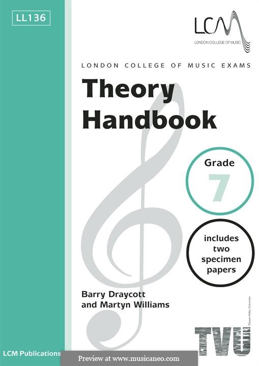 LCME Theory Handbook Grade 7 by M. Williams, B. Draycott on MusicaNeo