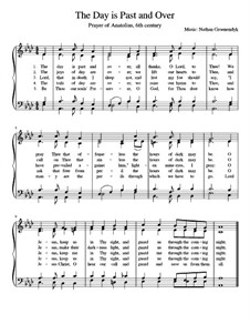 Hymn: The Day is Past and Over (Prayer of Anatolius) by N. Groenendyk ...