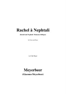 Rachel à Nephtali in A flat Major by G. Meyerbeer on MusicaNeo
