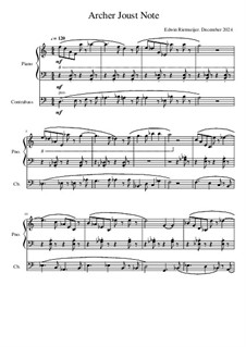Archer Joust Note by E. Rietmeijer - free download on MusicaNeo