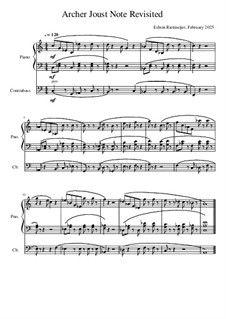 Archer Joust Note Revisited by E. Rietmeijer - free download on MusicaNeo