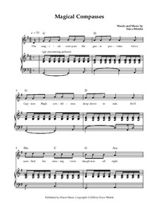 Magical Compasses by D. Whittle - sheet music on MusicaNeo