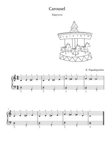 Carousel by K. Papadopoulos - sheet music on MusicaNeo