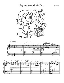 Mysterious Music Box by Helena D - sheet music on MusicaNeo