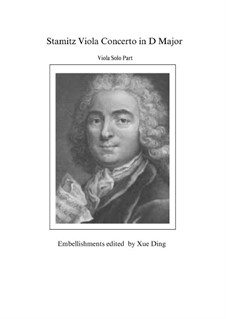 Concerto for Viola and Orchestra in D Major, Op.1 by C. Stamitz on ...