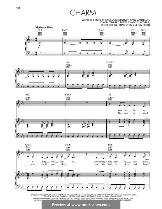 Charm (Wild Colonials) by J. Brion, S. Roewe, T. Berg on MusicaNeo