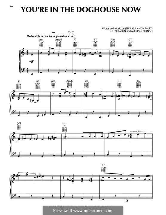 You're In The Doghouse Now (from Dick Tracy) by N. Claflin, M. Kernan ...