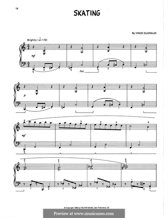 Skating (from A Charlie Brown Christmas) by V. Guaraldi on MusicaNeo