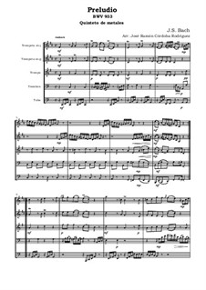 Prelude No.1 in C Major, BWV 933 (Six Little Preludes) by J.S. Bach on ...