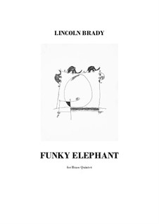 Funky Elephant by L. Brady - sheet music on MusicaNeo