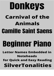 Donkeys (Le carnaval des animaux (The Carnival of the Animals)) by C ...