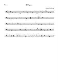 Spero by A. Holborne - free download on MusicaNeo