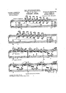 Play of the Elfs by C. Heymann - sheet music on MusicaNeo