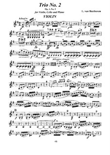 Three Piano Trios, Op.1 by L.v. Beethoven - sheet music on MusicaNeo