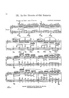 Java Suite by L. Godowsky - sheet music on MusicaNeo