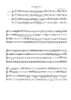 Concert Piece for Clarinet, Basset Horn and Piano No.2, Op.114 by F ...