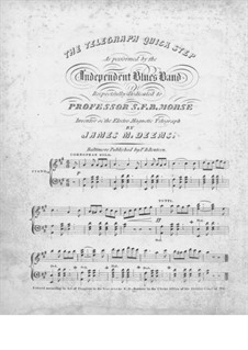 The Telegraph Quick Step by J.M. Deems - free download on MusicaNeo