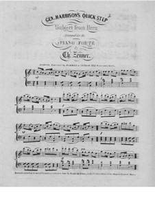 Gen. Harrison's Quick Step by H. Herz - free download on MusicaNeo