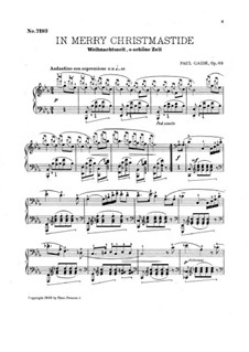 In Merry Christmastide, Op.63 by P. Gaide - free download on MusicaNeo