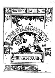 The Art of Pianoforte Playing by E. Pauer - sheet music on MusicaNeo