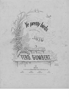 Pretty Birds by F. Gumbert - free download on MusicaNeo