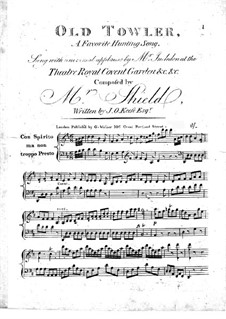 Old Towler by W. Shield - free download on MusicaNeo