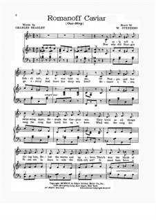 Romanoff Caviar by W. Stephens - sheet music on MusicaNeo