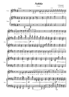 Nebbie by O. Respighi - sheet music on MusicaNeo